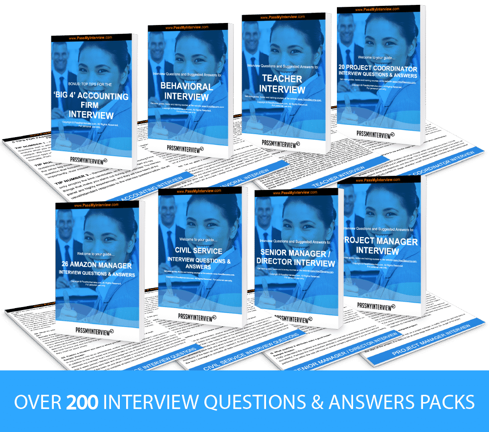 Full Access to Over 5000 Interview Questions & Answers for every career