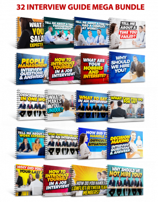 Richard's Interview Vault - 32 Interview Guide MEGA Bundle