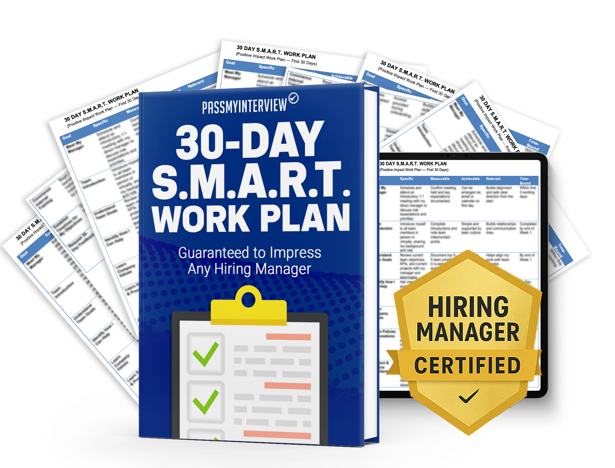 30 Day S.M.A.R.T. Plan for Interviews! | Guide + Templates