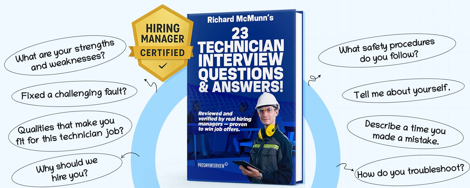 23 Technician Interview Answers! (Hiring Manager Approved™)