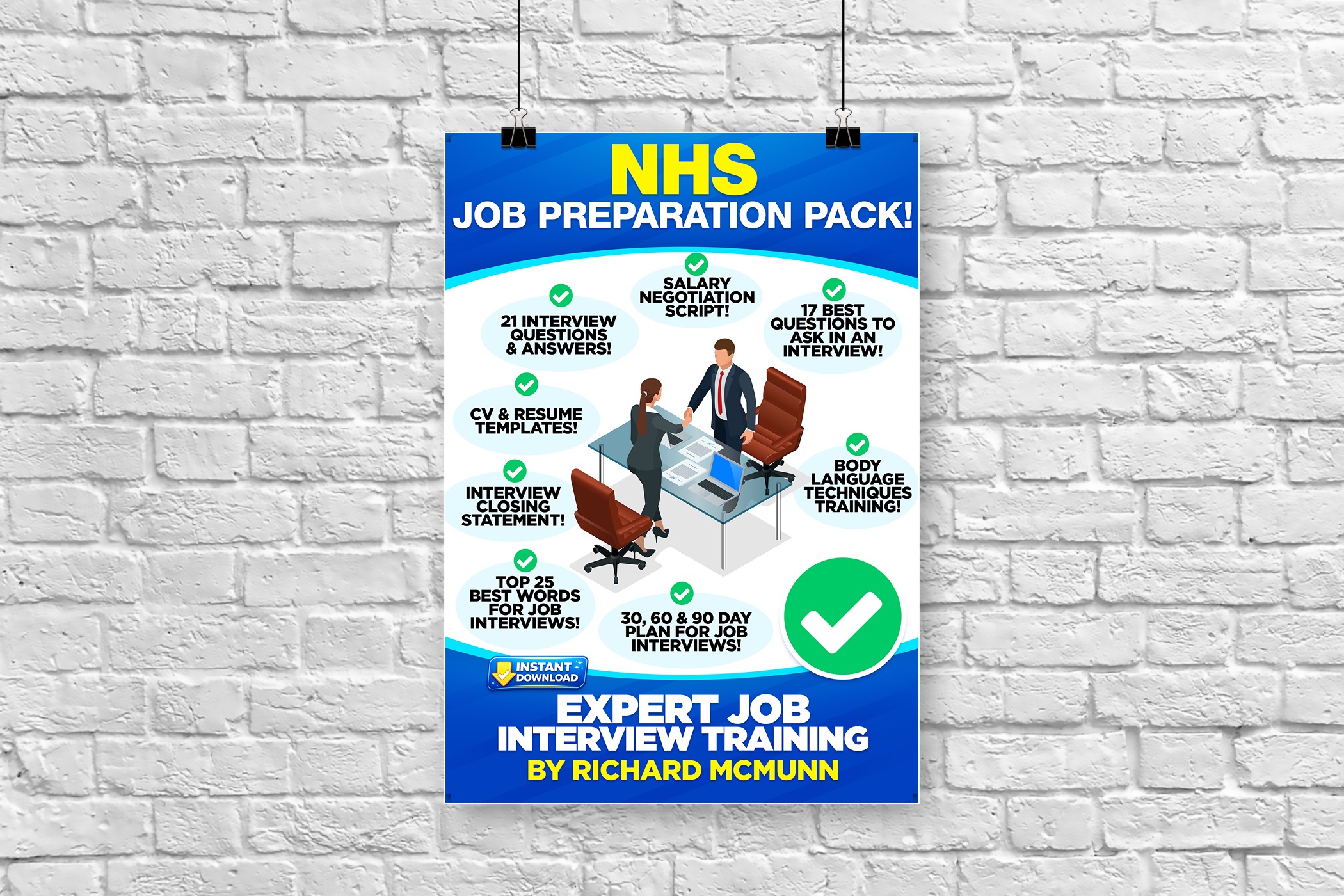RICHARD MCMUNN'S ULTIMATE NHS JOB INTERVIEW PREPARATION PACK ...